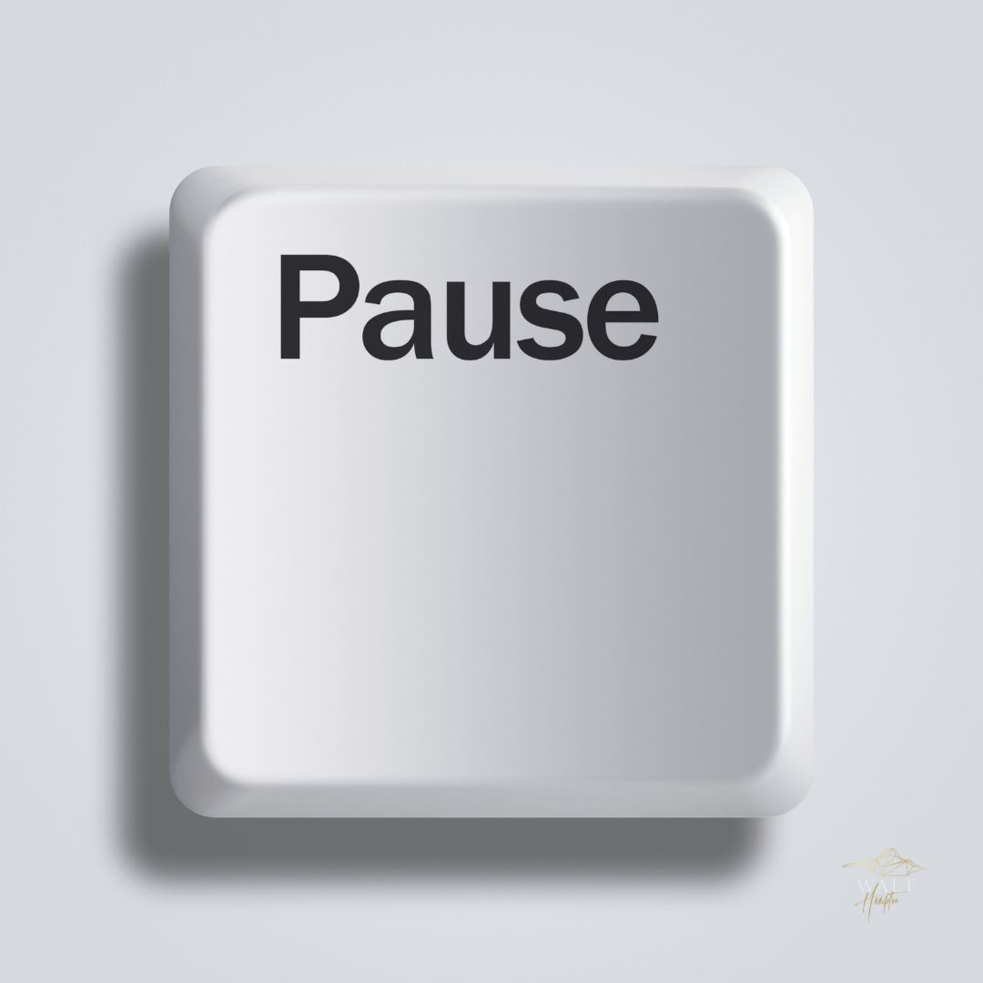 Push Pause Right Now - Walt Hampton, J.D.